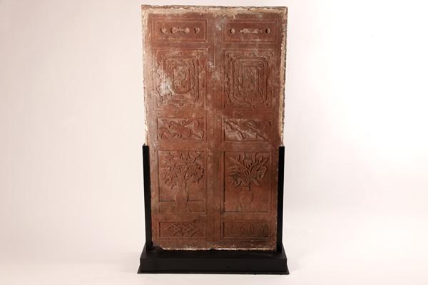 Antique Chinese Spirit Screen Architectural Fragment