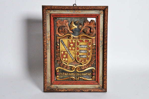 Family Crest from a Chateau
